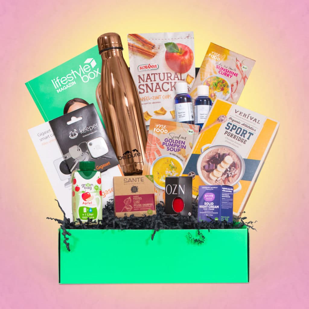 Lifestylebox - Deine Box auswählen